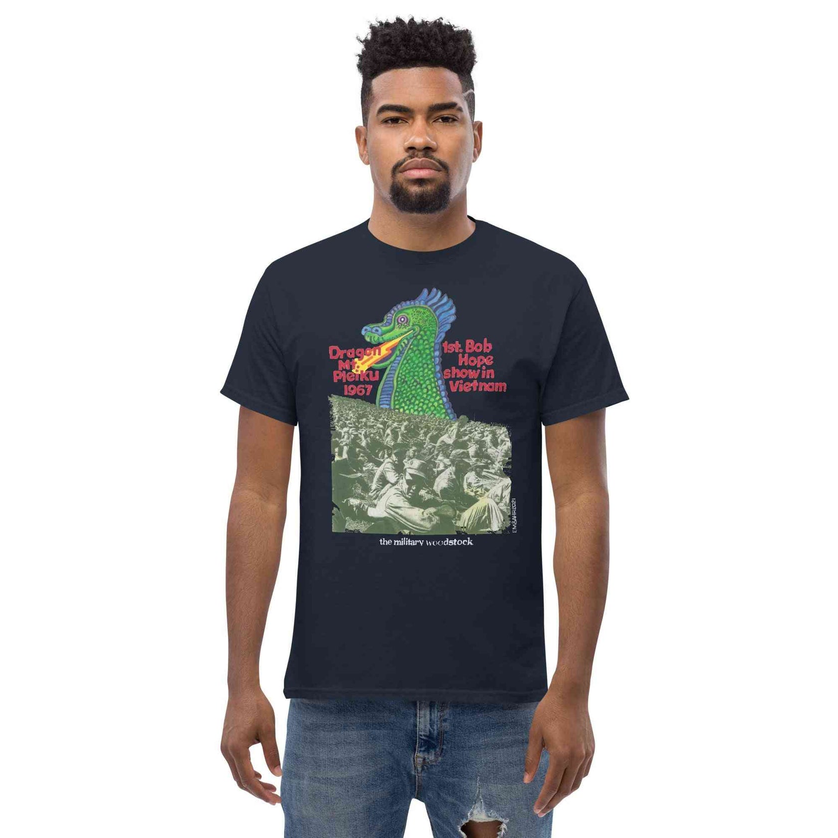 Ray Bradbury T-shirt | Portrait Painting - Em & Ahr