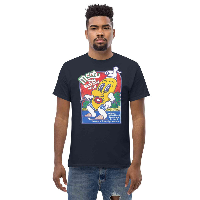 Seltzer Cartoon T-Shirt | Painting - Em & Ahr
